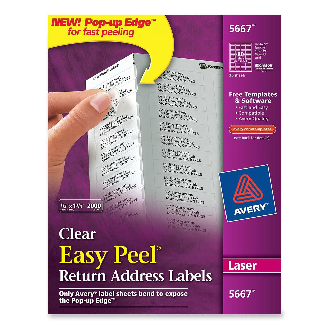 Avery 5667 Label Template Williamson ga us