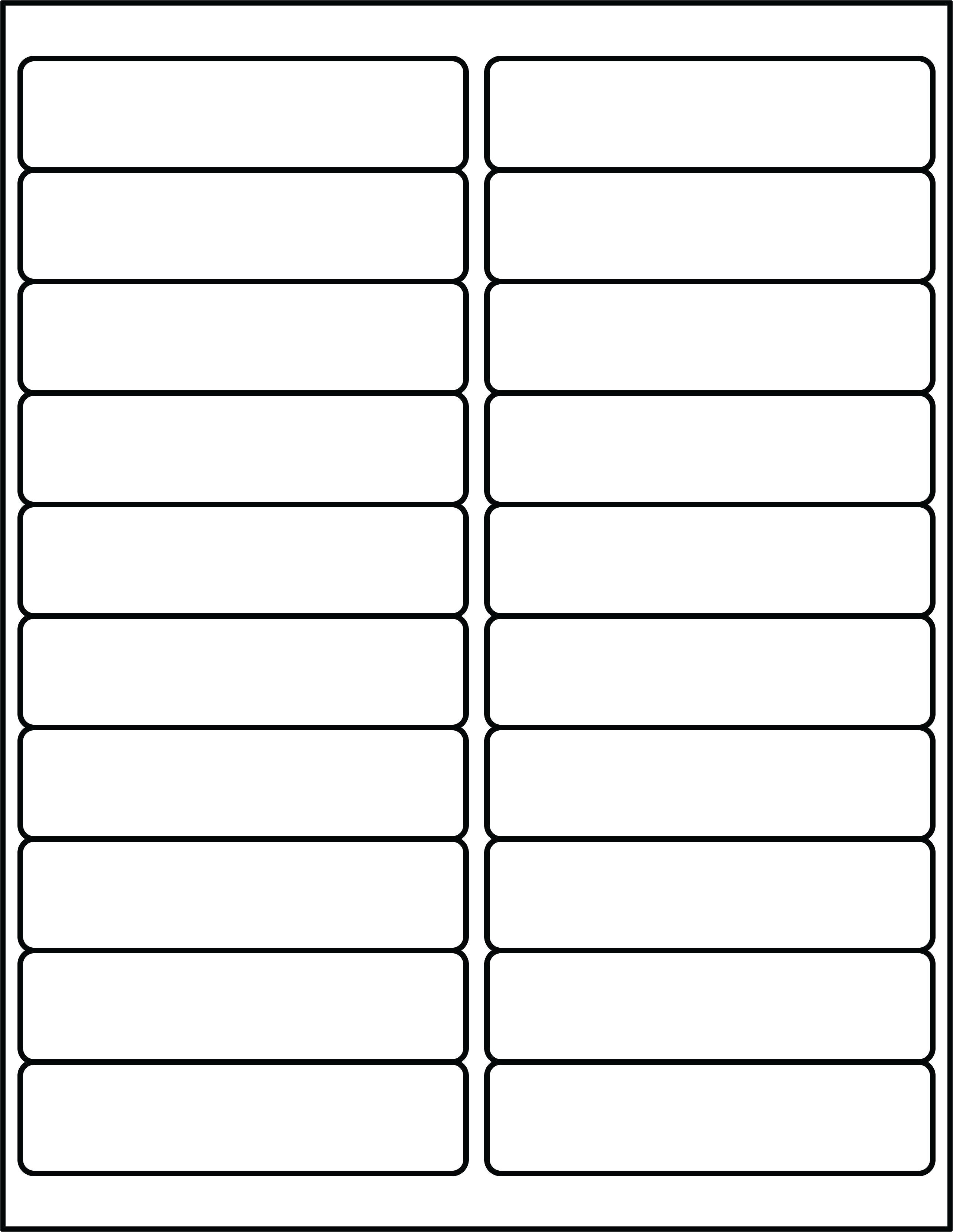 Avery Label Template 8366 Williamson ga us