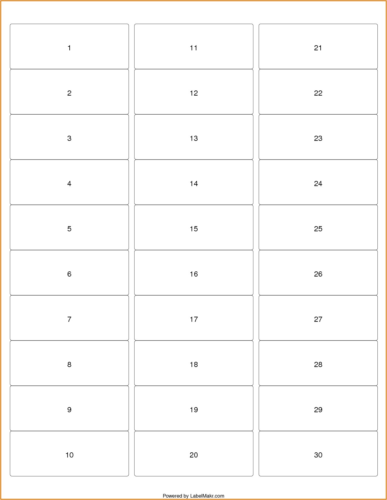 Free Avery Label Templates 5978 Williamson ga us