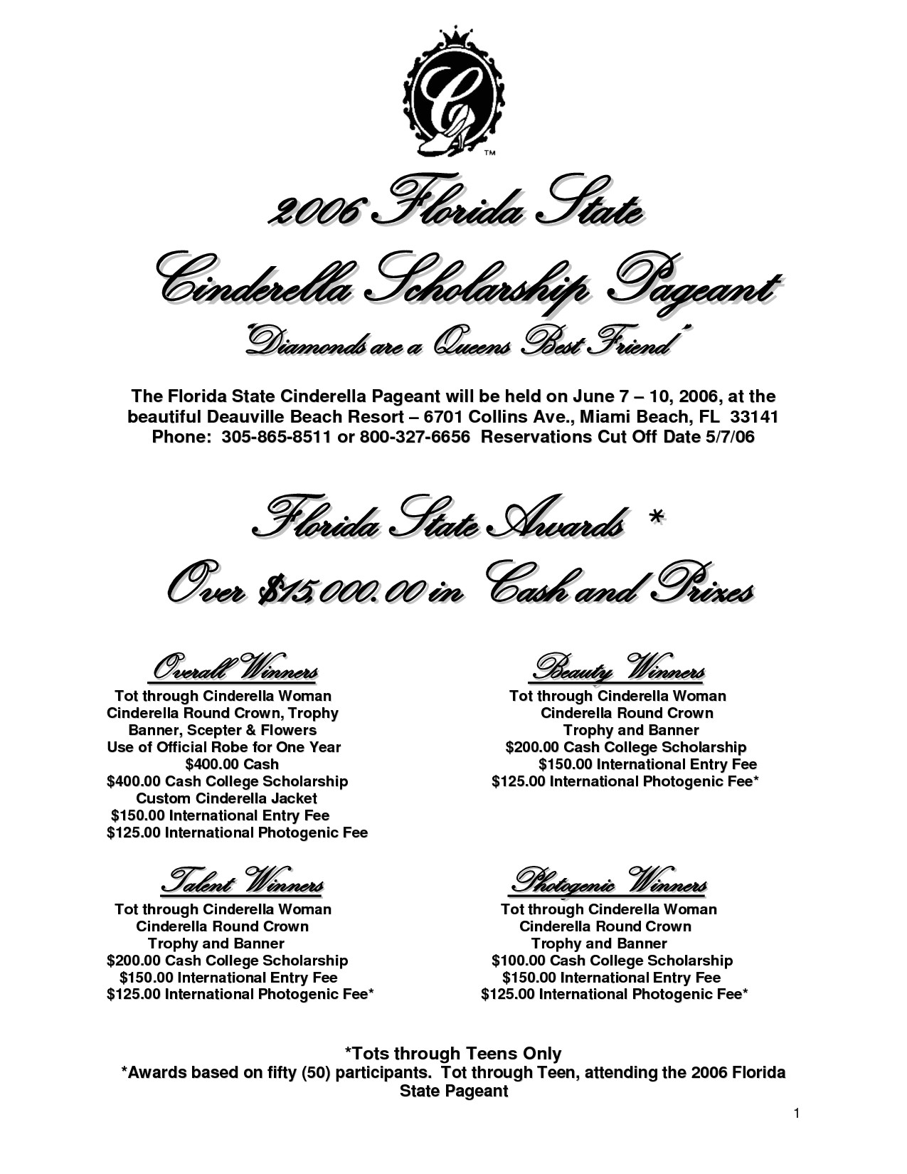 Pageant Resume Templates Williamson ga us