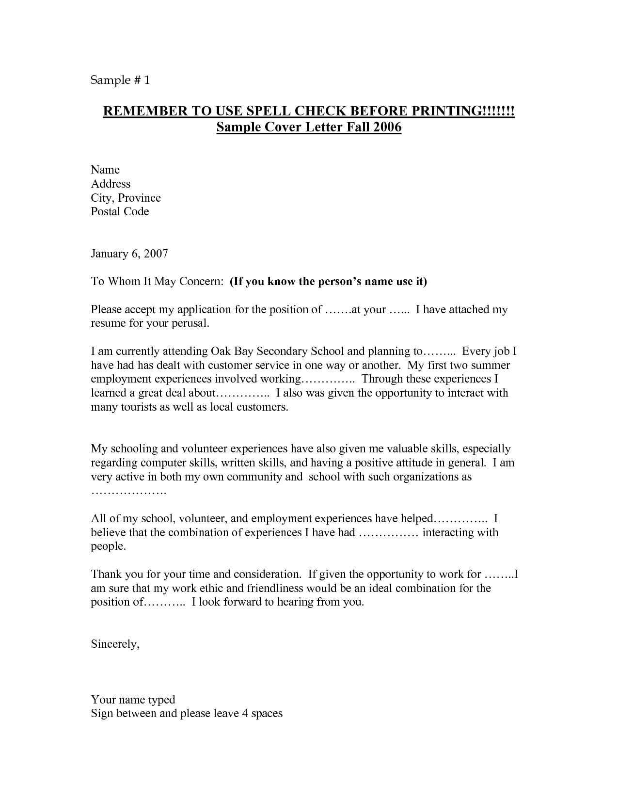 Addressing A Cover Letter To Whom It May Concern Williamson ga us Addressing A Cover Letter To Whom It May Concern Williamson ga us