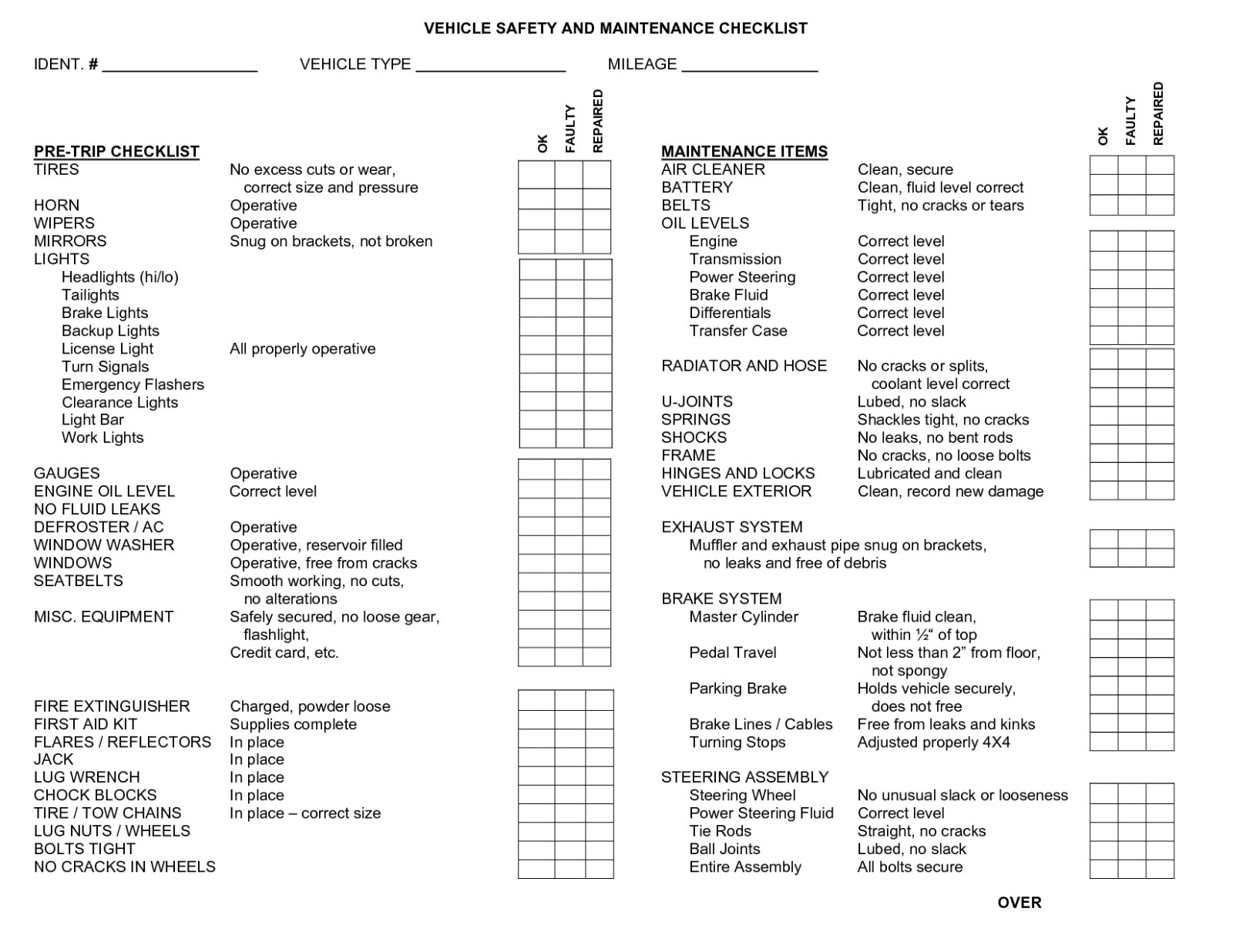 Argument List For Class Template Is Missing Vehicle Cleaning Checklist 