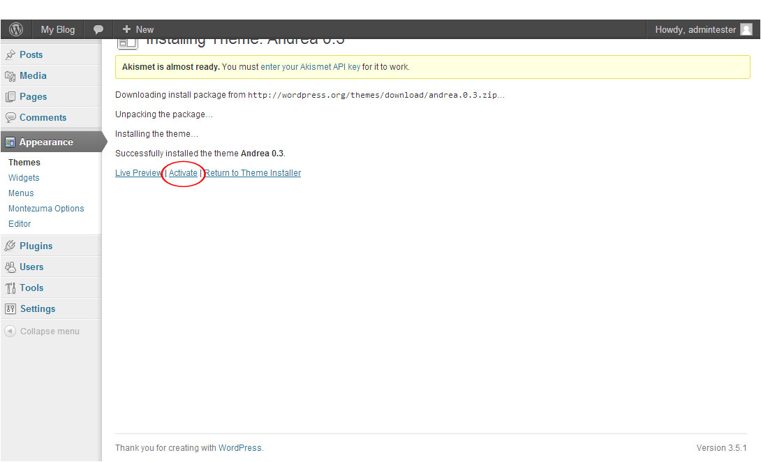 Cara Install Template WordPress Belajar Membuat Website Untuk Pemula 