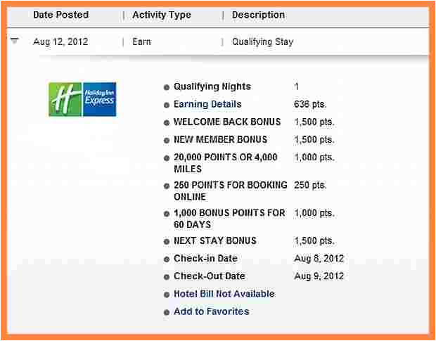 Holiday Inn Receipt Template Williamson ga us