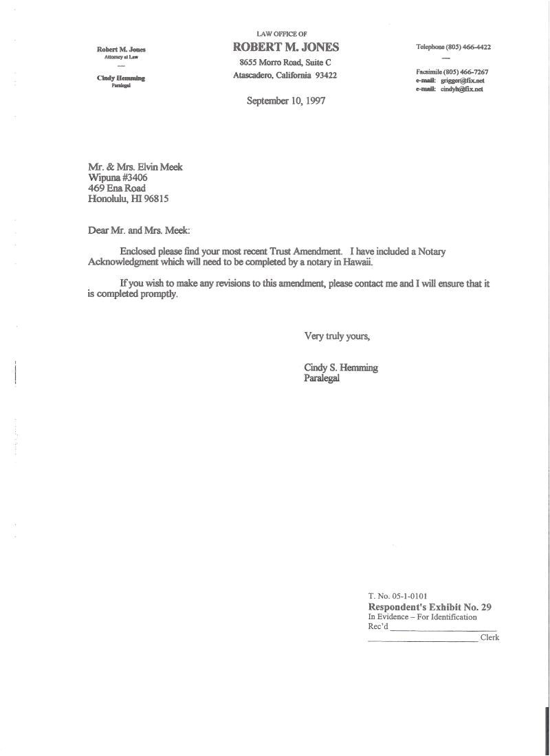 Sample Cover Letter For Legal Documents