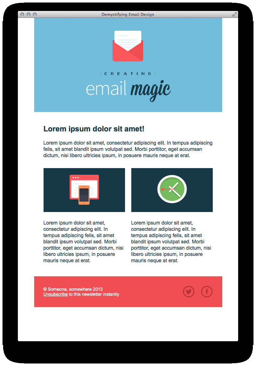  How To Design Email Template In HTML Build An HTML Email Template From 
