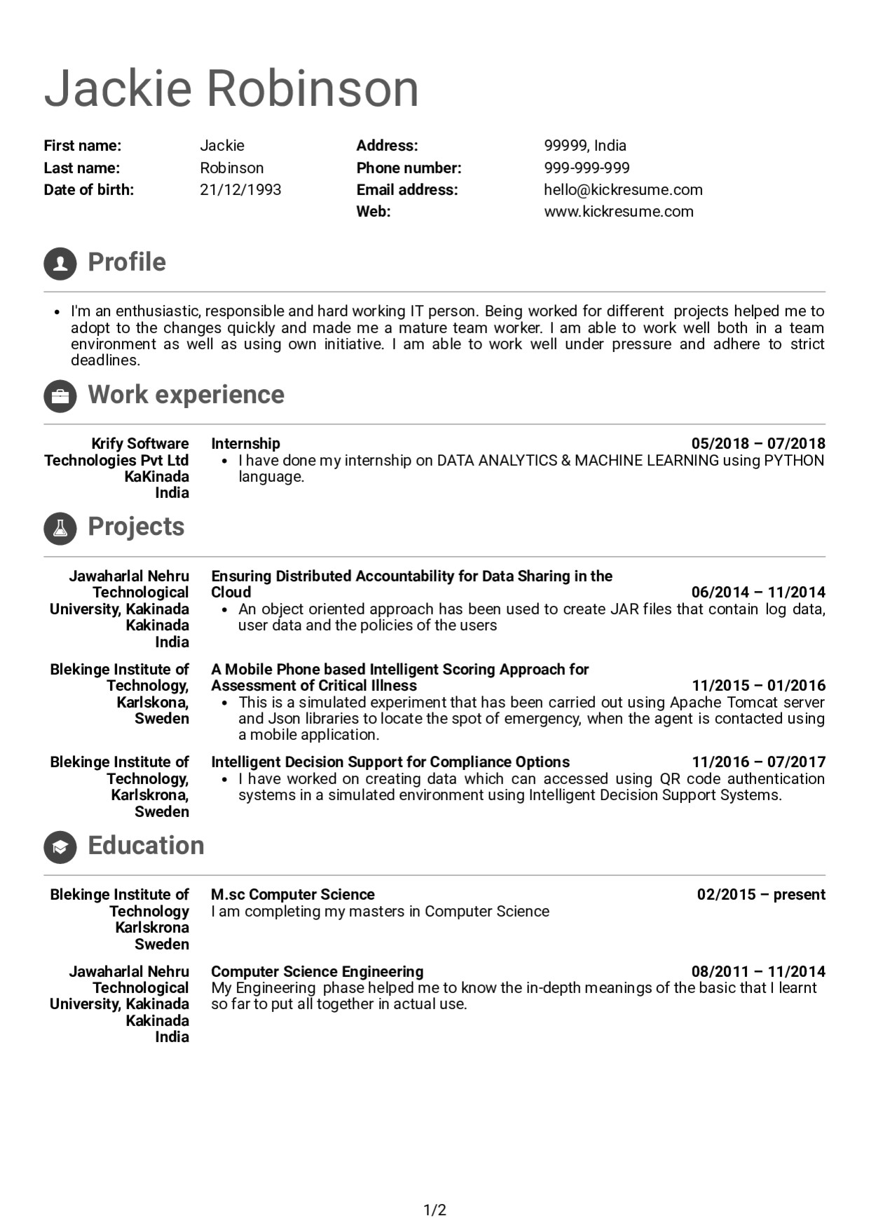 Junior Devops Engineer Resume Williamson ga us