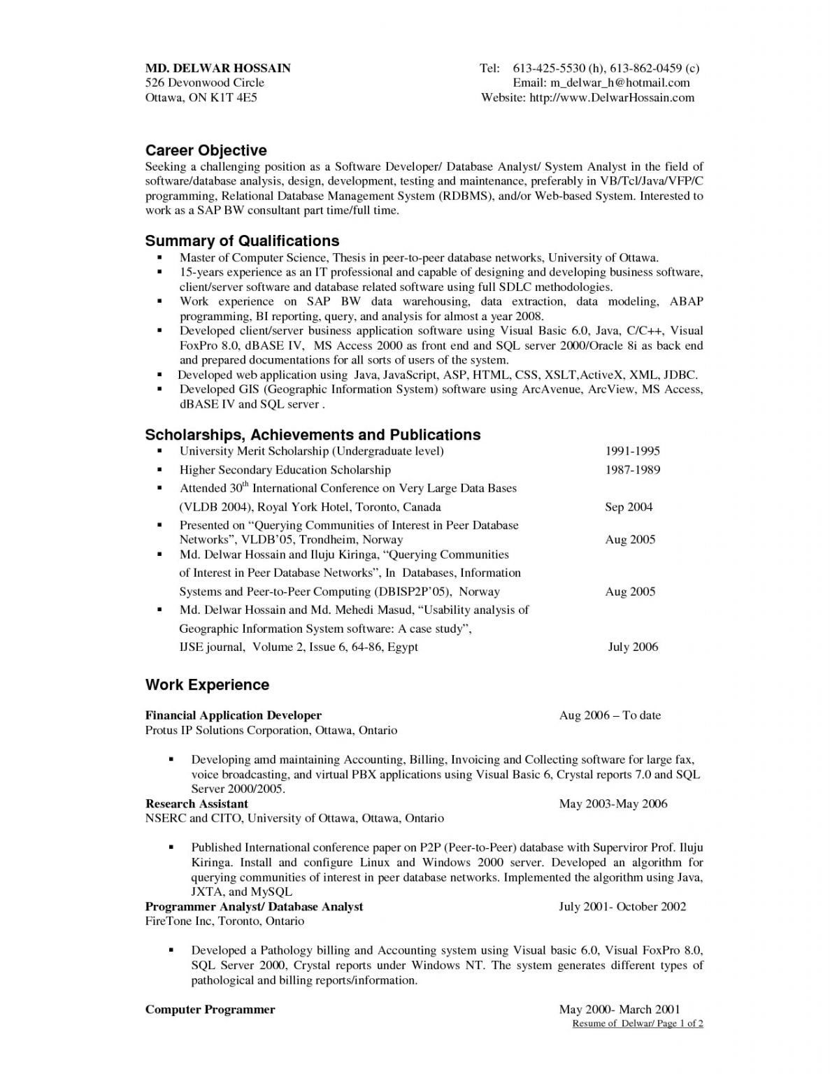 Objective Job Application Resume Resume Objective Best Templateresume ...