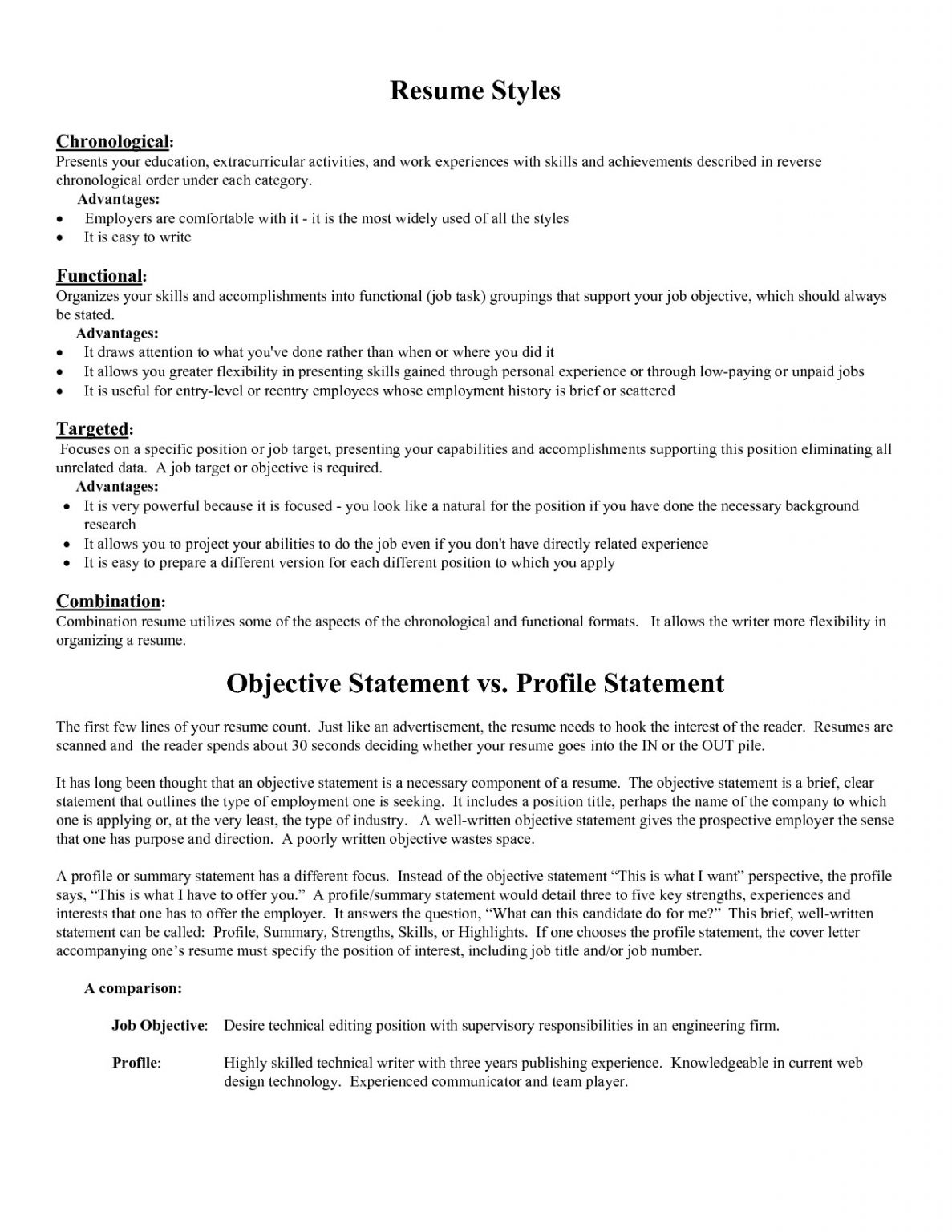 Objective Statement for Student Resume 10 Sample Resume Objective ...