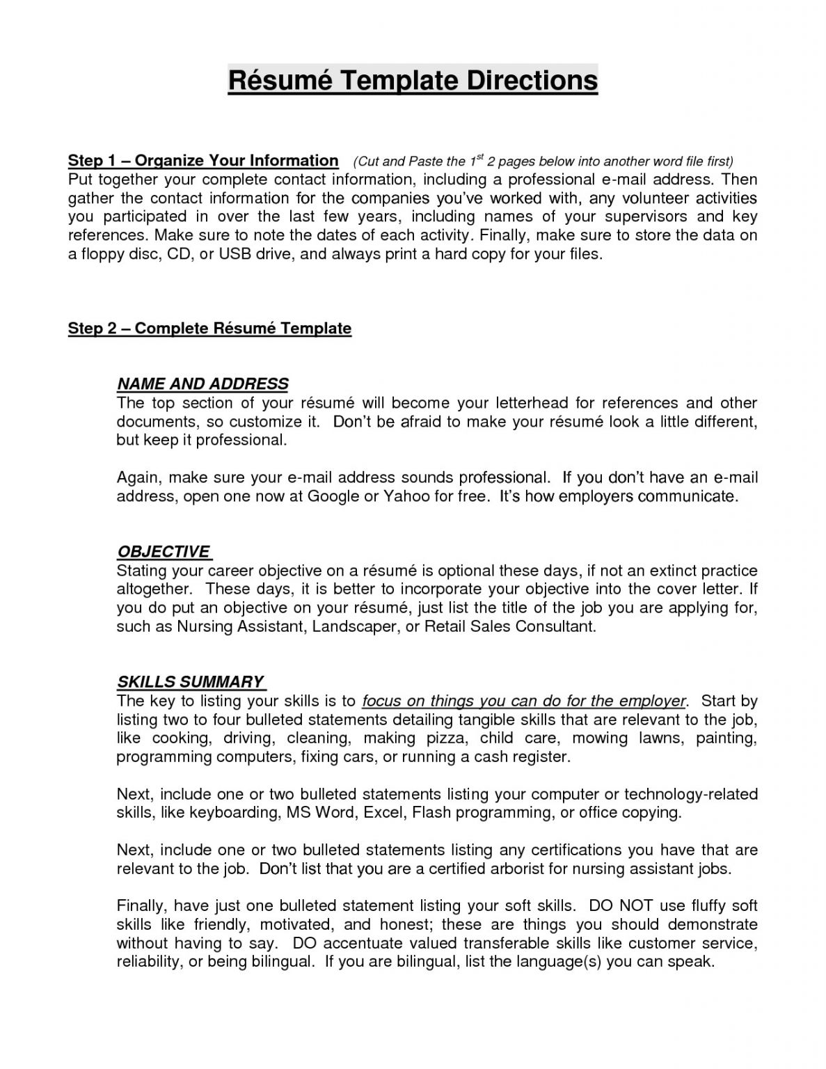 Student Resume Summary Statement 10 Sample Resume Objective Statements ...