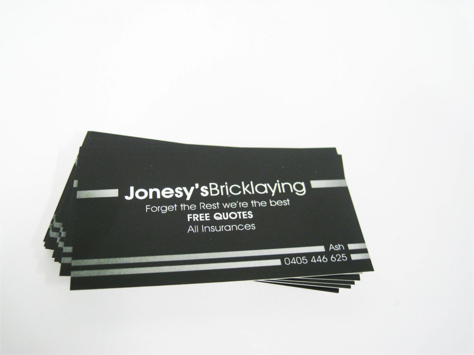 Business Quotes for Visiting Card Business Cards Printed for Jonesy S ...