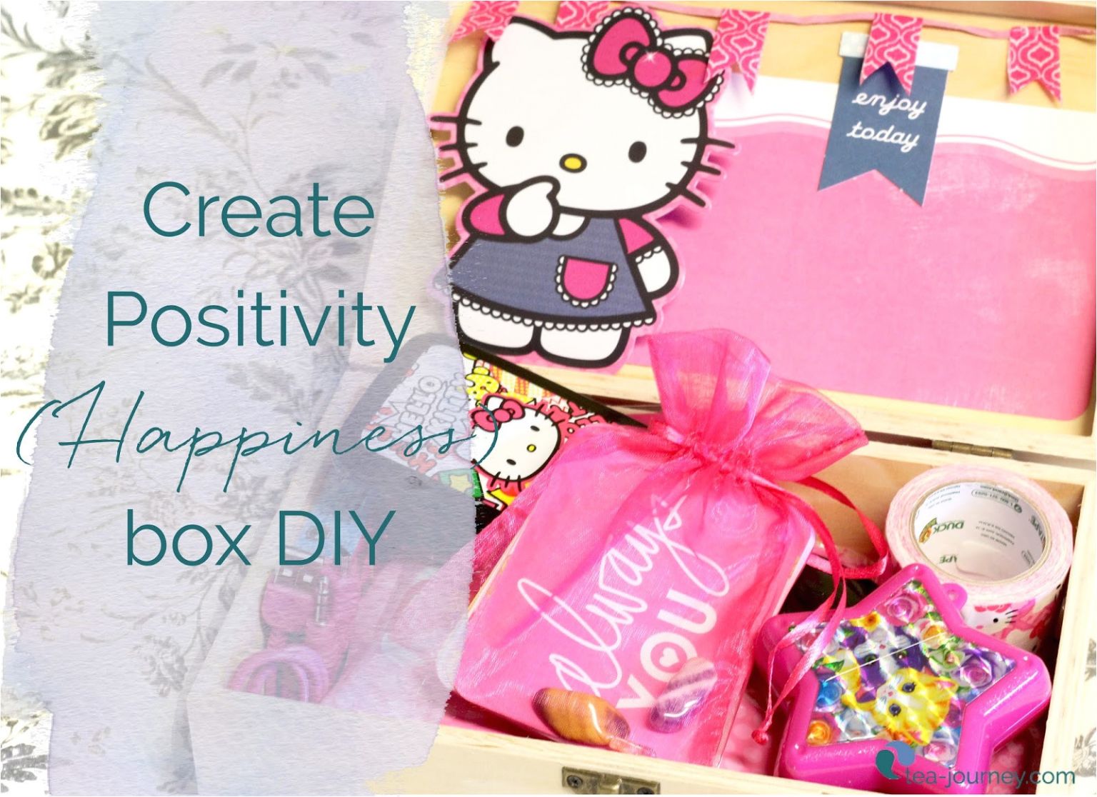 Diy Happy Teachers Day Card Happiness Positivity Box Diy Tea Journey ...