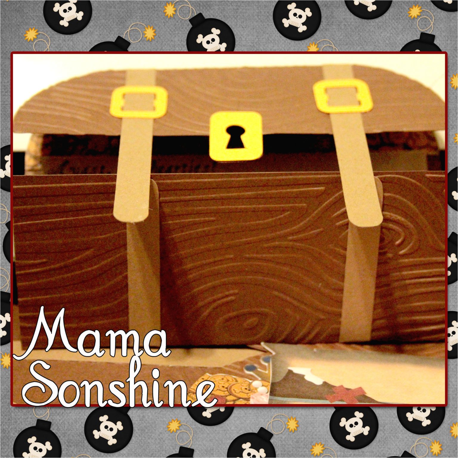 Diy Treasure Chest Card Box Treasure Chest I Tri and Craft – williamson ...