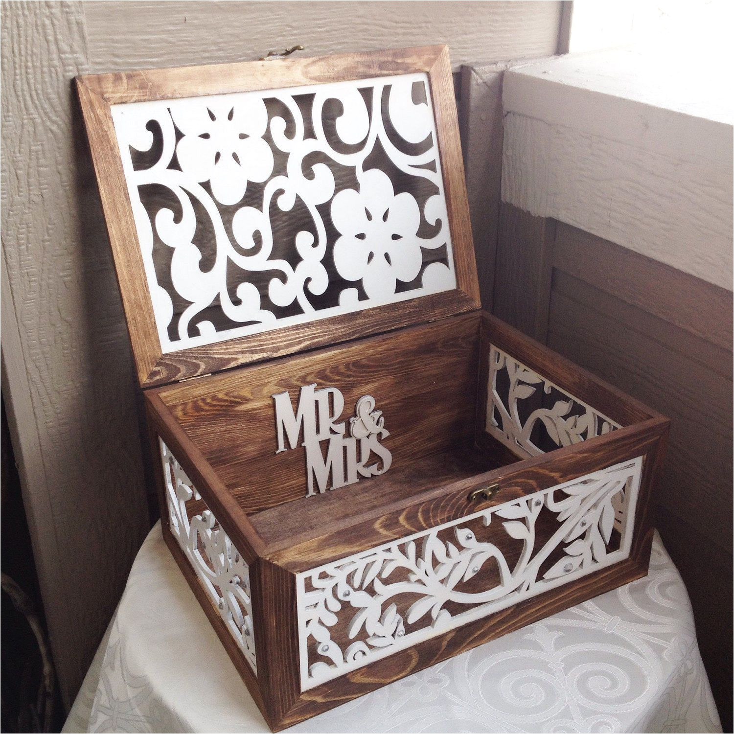 Diy Wooden Wedding Card Box Pin On Glowforge Williamson ga us