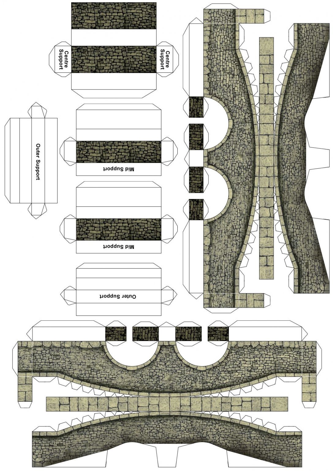 Free Paper Card Model Downloads 70 Best Paper Buildings Images In 2020 ...