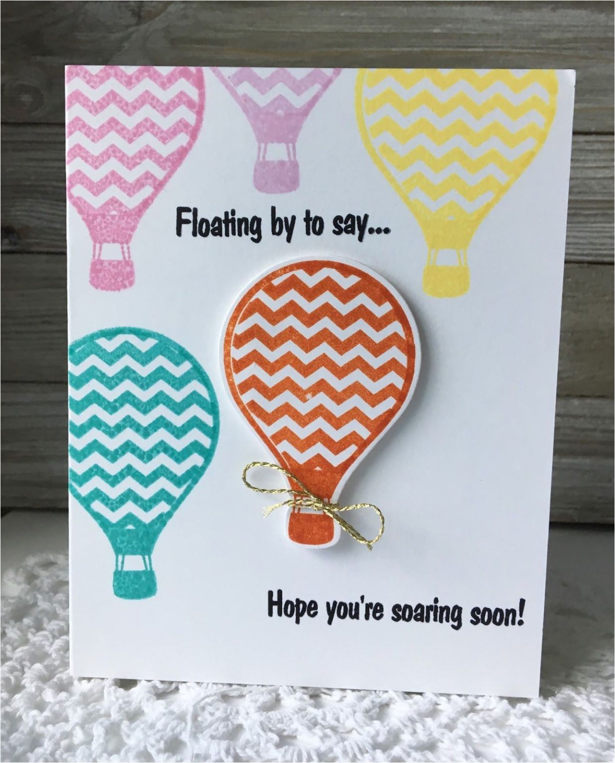 Get Well soon Diy Card Ideas Get Well soon Card with the Stamps Of Life ...