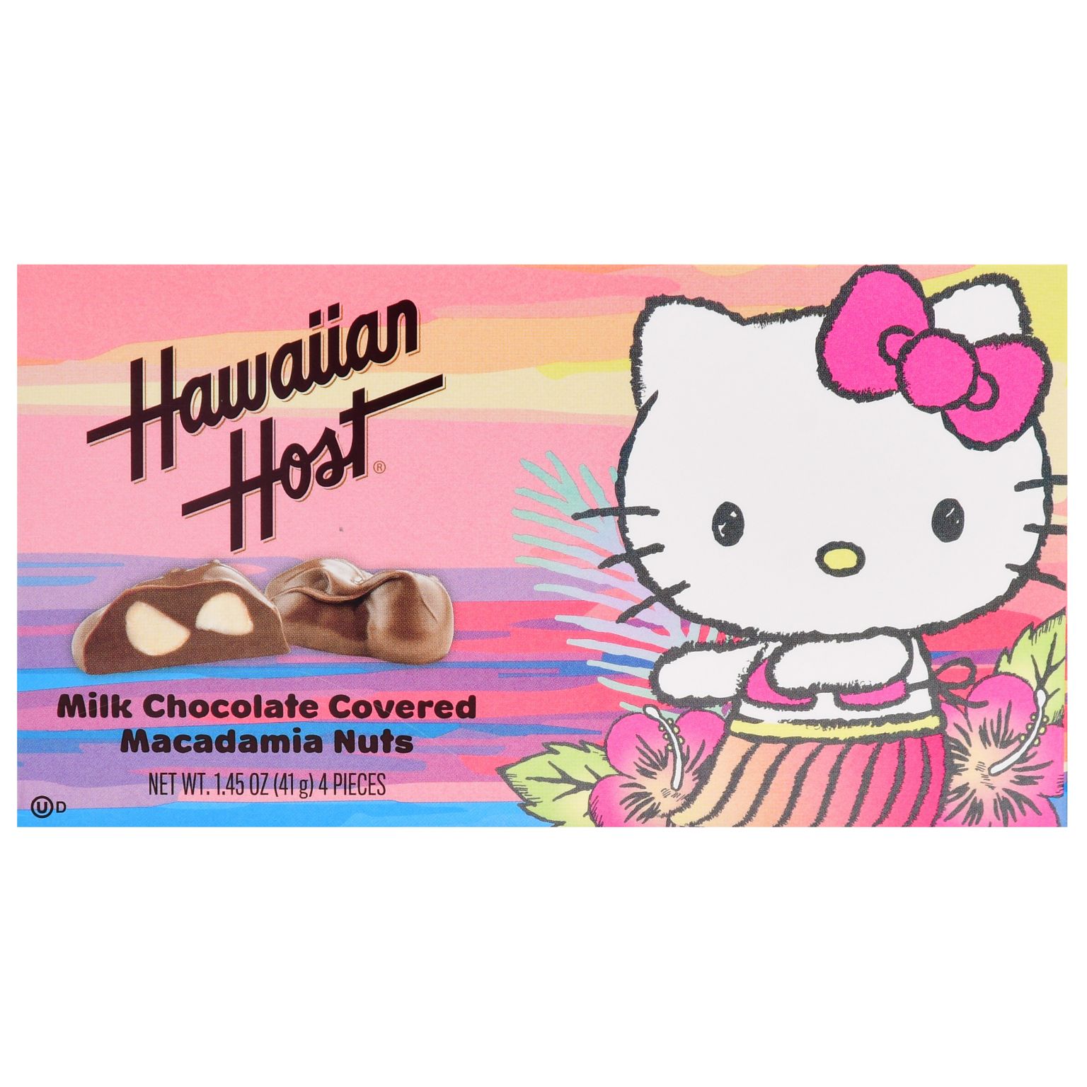 Hello Kitty Thank You Card Hawaiian Host Hello Kitty Milk Chocolate ...