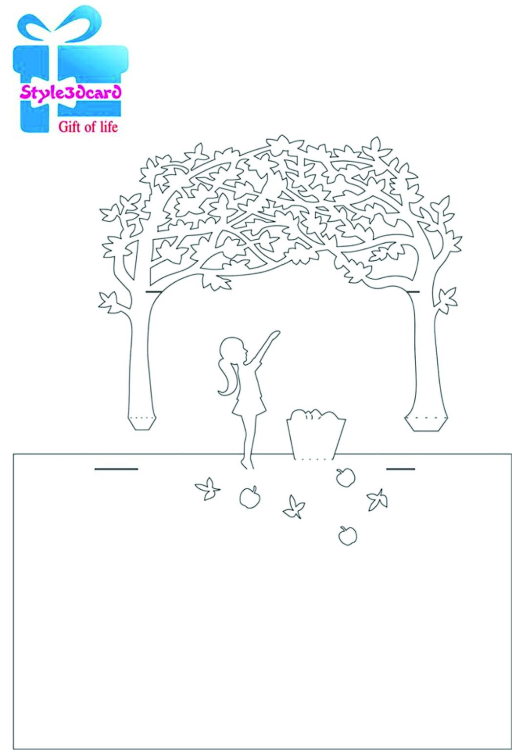 Kirigami Happy Birthday Card Template Happy Birthday 3d Pop Up Card ...