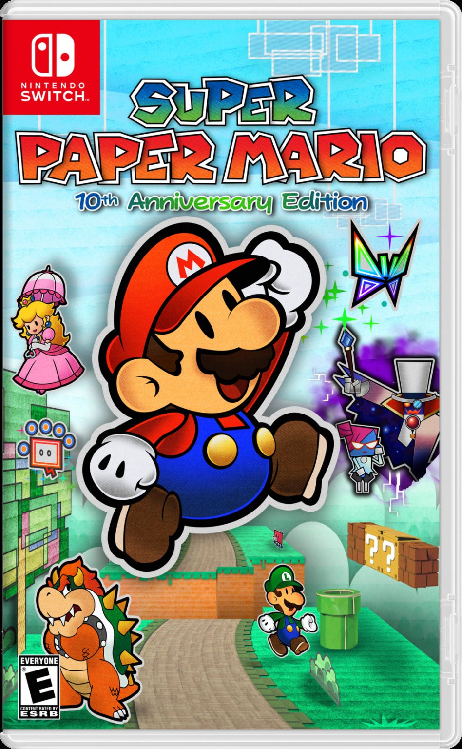 Paper Mario Color Splash Bone Card Super Paper Mario 2 Dimentio S ...