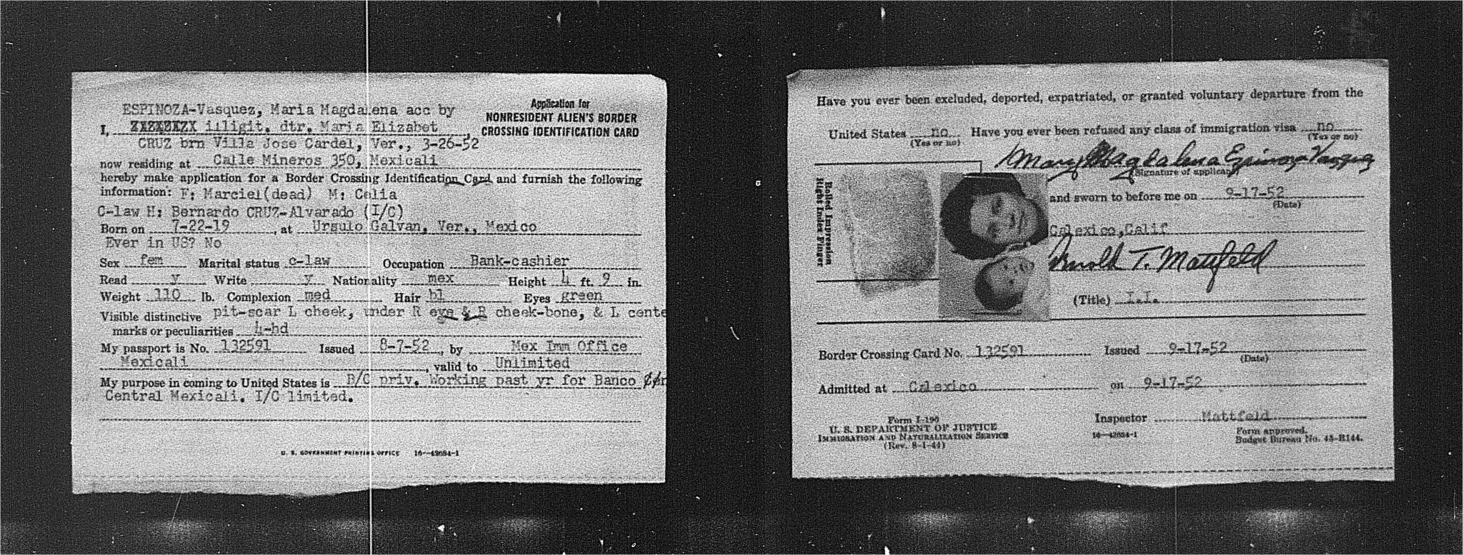 Que Es El Border Crossing Card Omnia Mara A Magdalena | williamson-ga.us