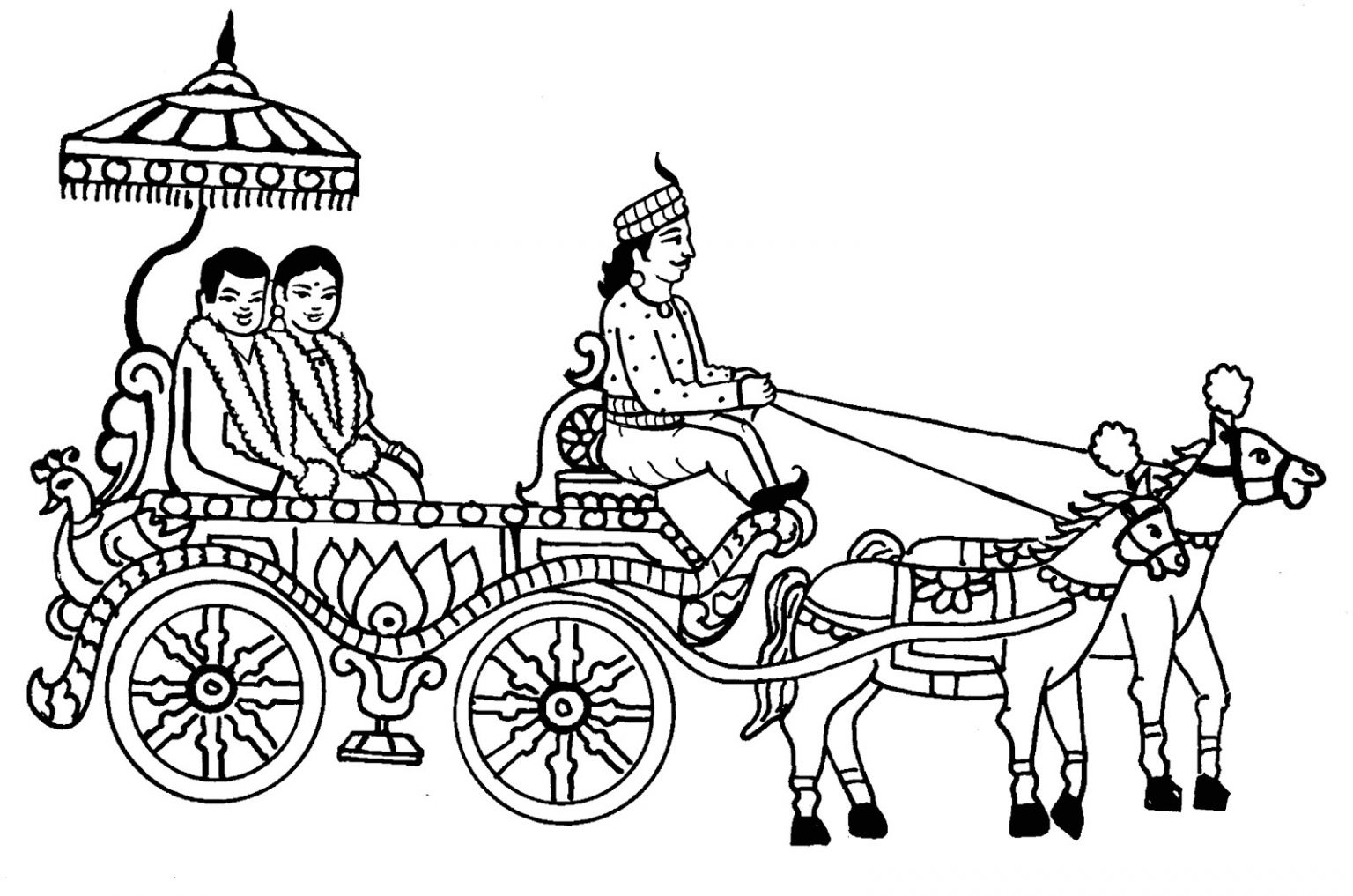 Shadi Card Border Clip Art Printing Line Art 4 Wedding and Invitations ...