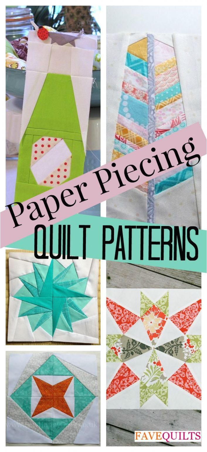 Simple Card Trick Quilt Pattern Paper Piecing Tutorial Free Block ...