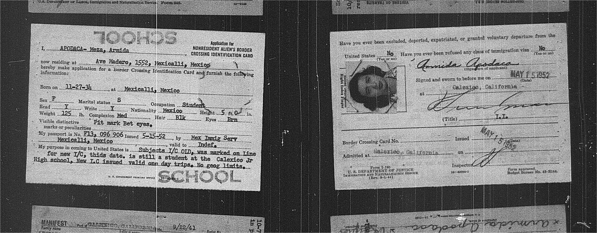 What is A Border Crossing Card Number Omnia Armida – williamson-ga.us