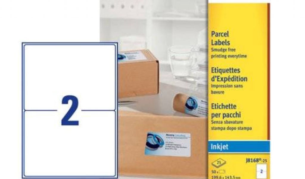 Avery 8168 Template Parcel Labels J8168 25 Avery Williamson ga us
