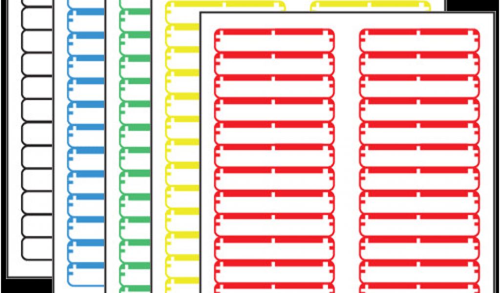 Free Printable File Folder Labels Template