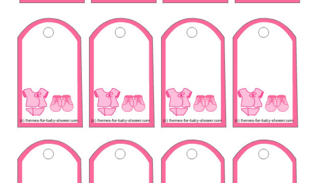 Baby Shower Label Template for Favors 7 Best Images Of Free Printable ...