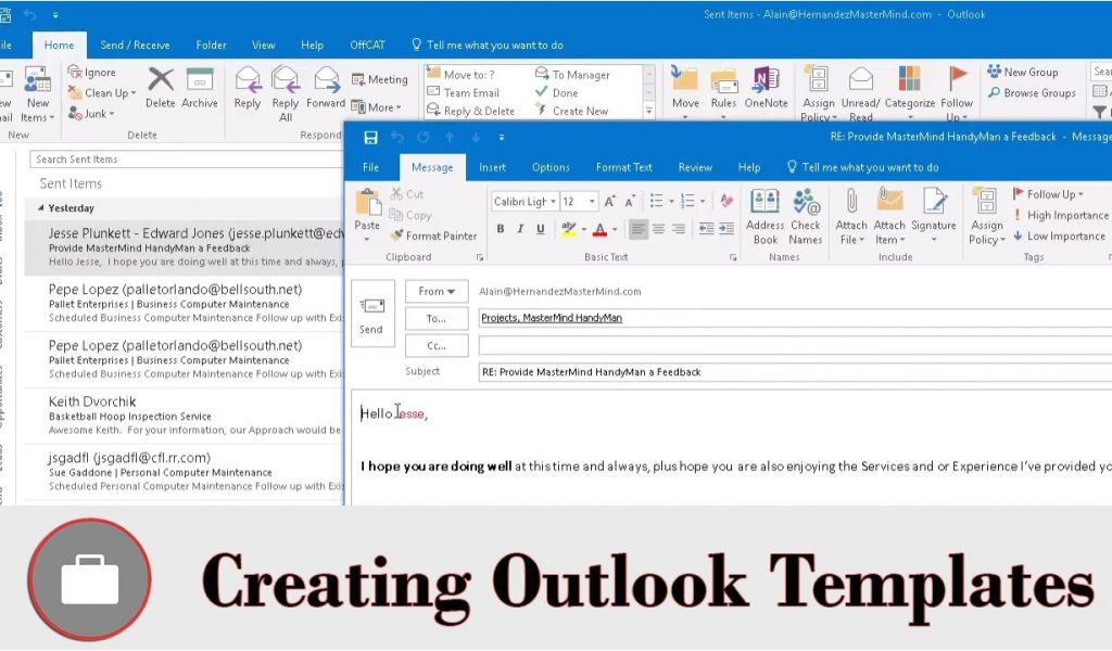  How To Create An Email Template In Office 365 Create Email Template In 