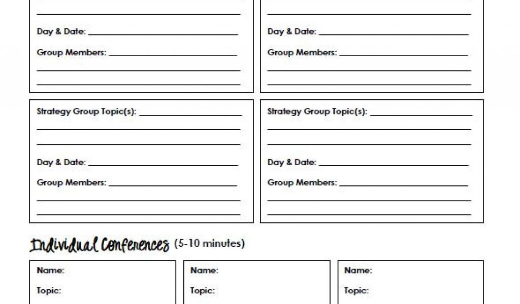 Writing Workshop Lesson Plan Template The Real Teachr Strategy Grouping